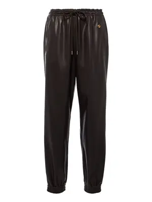 STELLA MCCARTNEY Stella McCartney Faux Leather Sweatpants