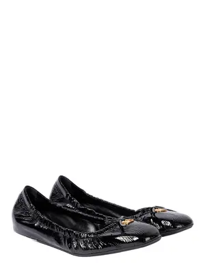 Valentino Garavani Vlogo Signature Ballet Flats - Black