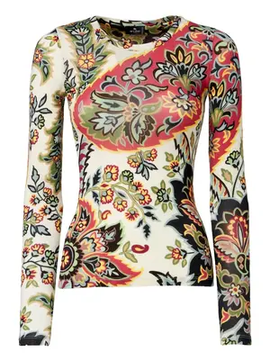 Etro Serafino Printed T-shirt - Multicoloured