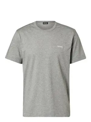 Zegna Cotton Jersey T-shirt - Grey