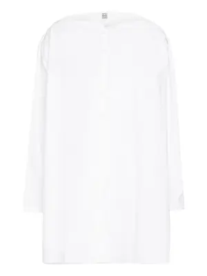 TOTEME Cotton-poplin Shirt - White