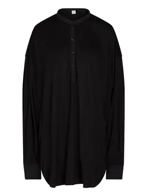 TOTEME Totême Lyocell-Jersey Top Black