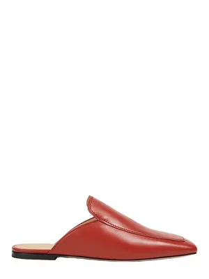 WANDLER Megan Leather Loafers Brick