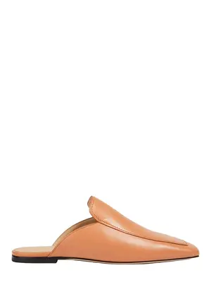 WANDLER Megan Leather Loafers Tan