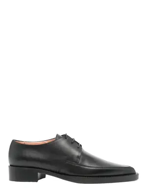 Fabiana Filippi Leather Loafers - Black