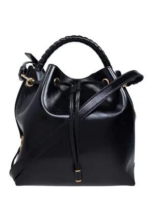 Chloé Leather Bucket Bag - Black