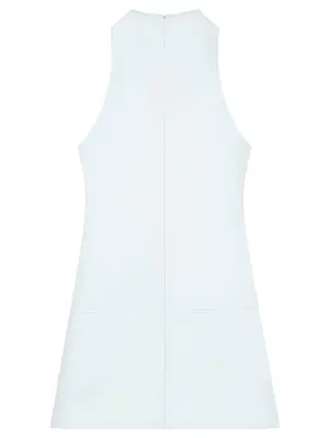 COURREGES Sleeveless A-line Dress - Blue
