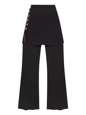 BY MALENE BIRGER Bolone Wide-leg Trousers - Black