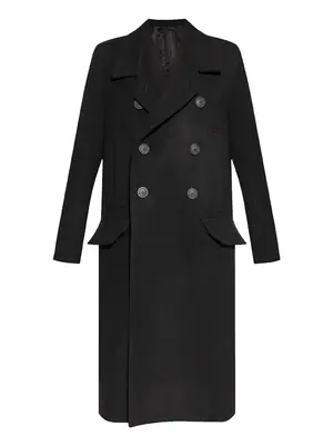 Rick Owens Officer Coat - Black