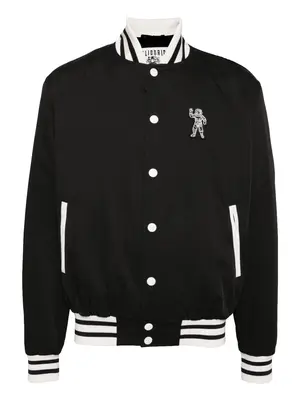 BILLIONAIRE BOYS CLUB Embroidered Bomber Jacket - Black