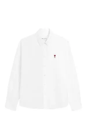 Ami De Coeur Cotton Shirt - White