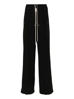 Rick Owens Bela Wide-leg Trousers - Black