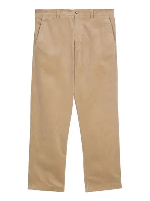 Nn07 Paw Mid-rise Tapered Trousers - Neutrals