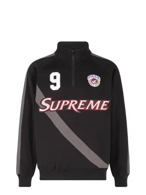 Supreme Equipé Logo-appliquéd Sweatshirt - Black