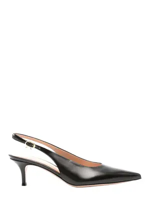 GIANVITO ROSSI Robbie 55mm Slingback Pumps - Black