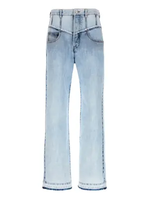 Isabel Marant Noemie Jeans - Light Blue