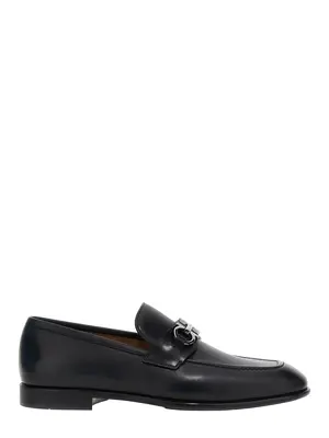 FERRAGAMO Foster Loafers - Black