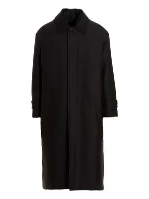 Valentino Garavani Reversible Long Coat - Black