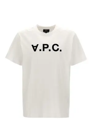 A.p.c. Standard Grand Vpc' T Shirt - White