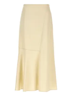 JIL SANDER 65' Skirt - White