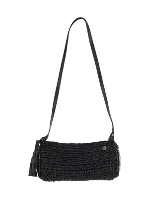 FILIPPO CATARZI Filippo Catarzi Viscose And Straw Blend Bag