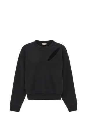 Alexander McQueen Cut And Sew Sweatshirt - Black