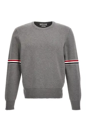 Thom Browne Classic Sweater - Gray