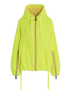 Khrisjoy Chris Windbreaker Tweed Jacket - Yellow