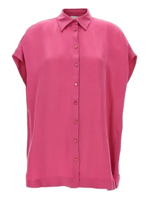 MVP WARDROBE Santa Viscose Shirt - Fuchsia