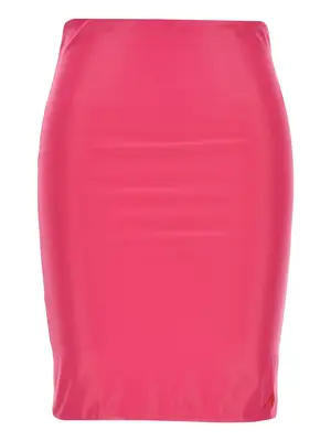 Attico Lycra Miniskirt - Fuchsia