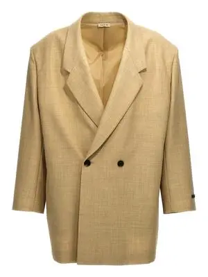 Fear Of God California' Double-breasted Blazer - Beige