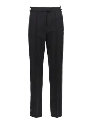NENSI DOJAKA Hearts' Wool Pants - Black