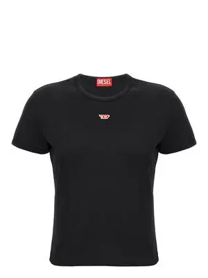 DIESEL Cotton Crew Neck T-Shirt