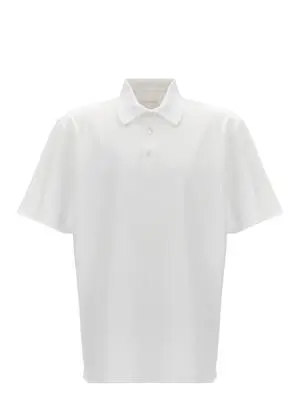 Givenchy Logo Embroidery Polo Shirt - White