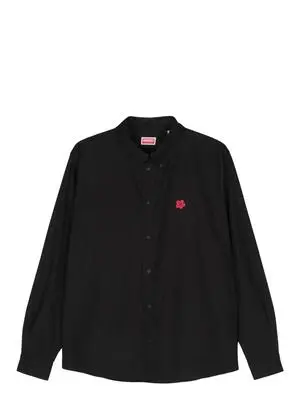 Kenzo Boke Flower Cotton Shirt - Black