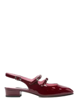 CAREL Peche Patent Mary Jane Pumps - Red