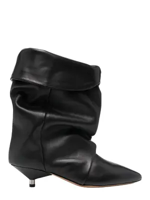 Isabel Marant Edrik 45mm Ankle Boots - Black