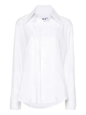 ALMAZ Triple Cotton Shirt - White