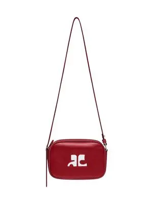 COURREGES COURREGES Reedition Crossbody Bag Red