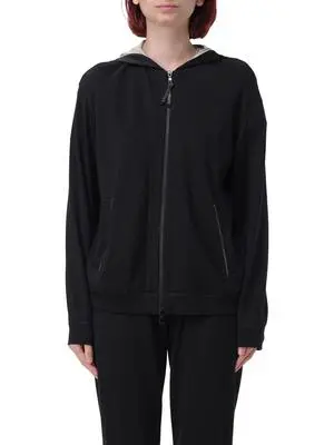 Brunello Cucinelli Zip-up Sweatshirt - Black