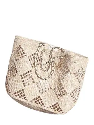 Chanel Maxi Shopping Bag - White