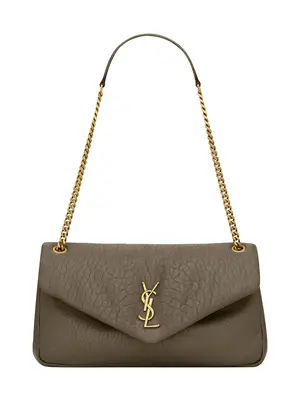 Saint Laurent Medium Calypso Shoulder Bag - Green