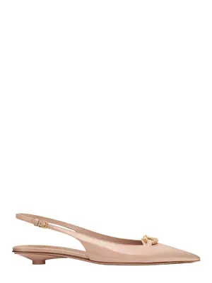 Valentino Garavani 20mm Vlogo The Bold Edition Ballet Flats - Pink