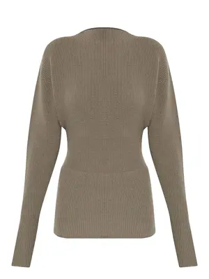 RICK OWENS Rick Owens Ribbed-Knit Wool Jumper