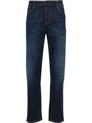 PT TORINO Washed Slim Fit Jeans - Blue