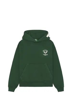OYSTER Tennis Club Pullover Hoodie - Green