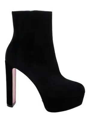 CHRISTIAN LOUBOUTIN Loo 130mm Ankle Boots - Black