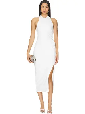 Superdown X Bridget Iris Midi Dress - White