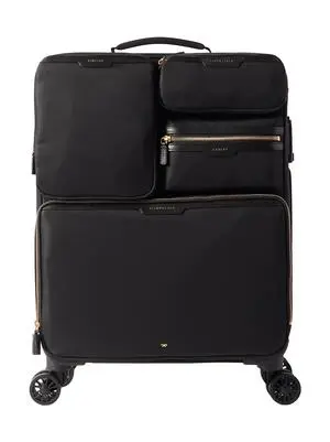 ANYA HINDMARCH Shorthaul Trolley Suitcase - Black