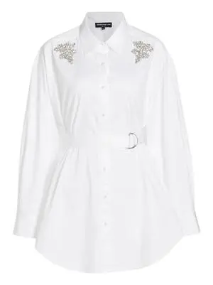 GENERATION LOVE Elianna Crystal Shirtdress